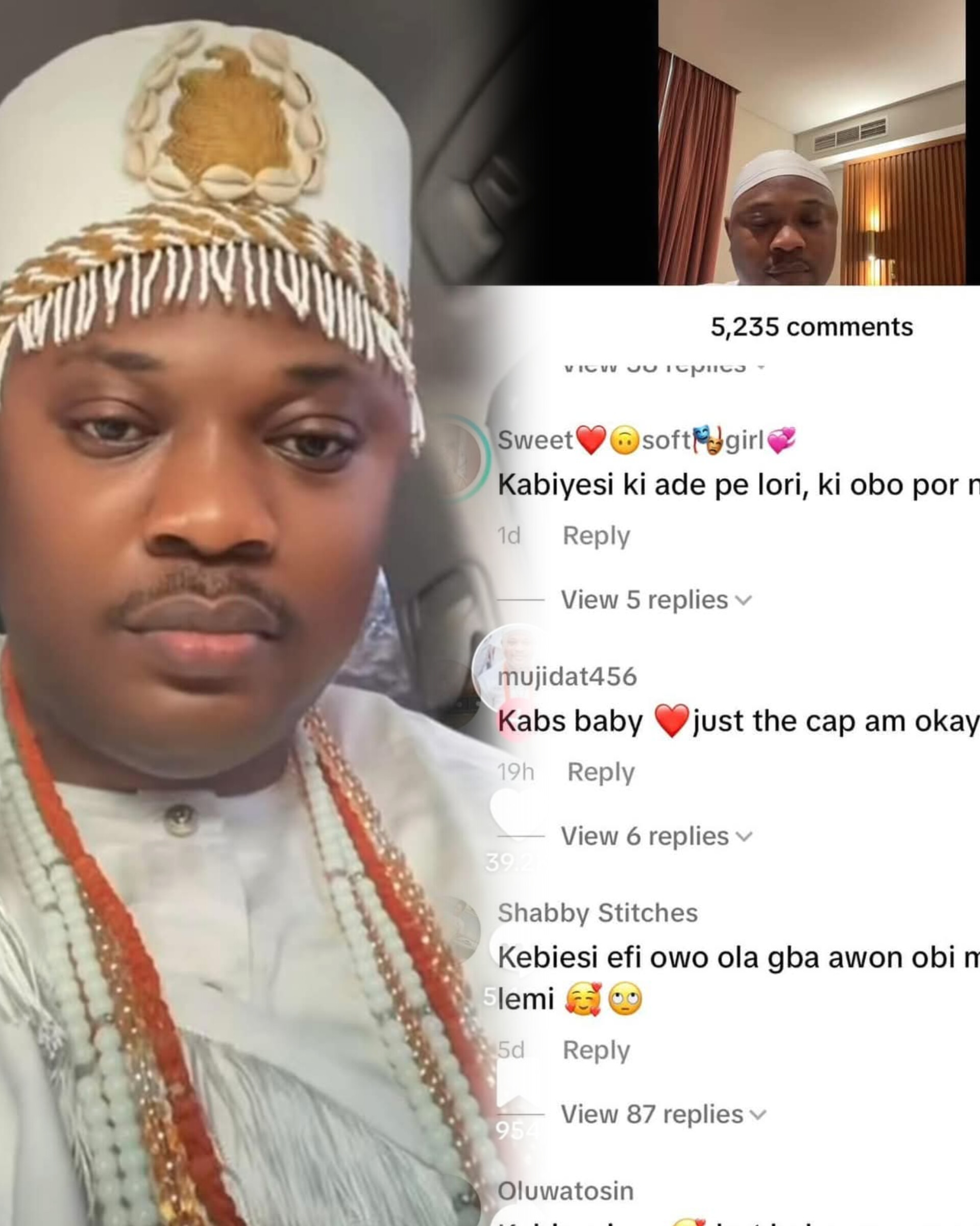 ‘You Trade Dignity Of Your Crown Over TikTok Fame,’ Netizens Slam Olofin Adimula Of Ado - THE ...
